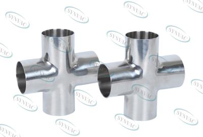 China 316L Or 304 Materials Stainless Steel 4 Way Crosses For Vacuum System for sale