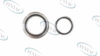 China SUS304 or SUS316L KF Centering Ring With Outer Ring O Ring for sale