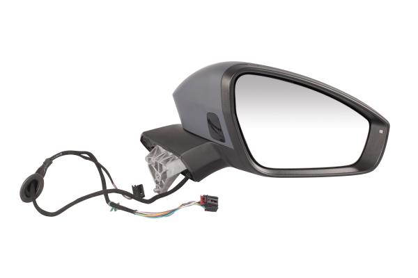 Quality ID6 Volkswagen Body Parts Car Rearview Mirror 11 Line Gray Paint 12G 857 502 for sale