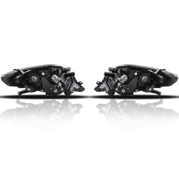 Quality Three Lens Toyota Prado Headlamp LED Auto Headlights Replacement 12Volt for sale