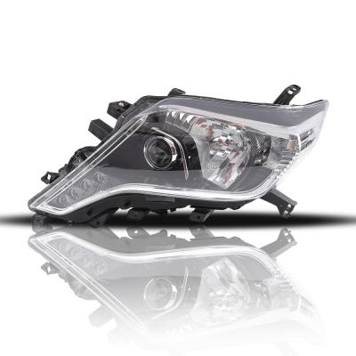 Quality Three Lens Toyota Prado Headlamp LED Auto Headlights Replacement 12Volt for sale