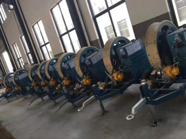 7.5kn Overhead Transmission Line Cable Stringing Equipment Hydraulic Cable Tensioner