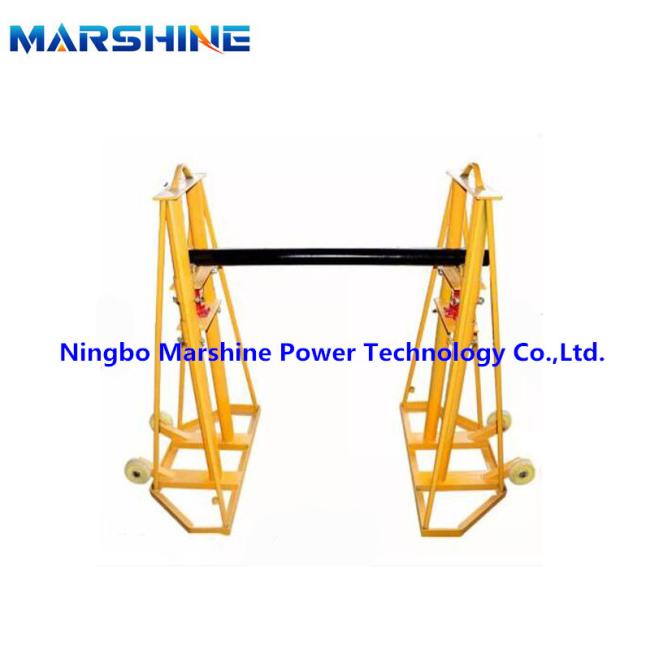 5 Ton Mechanical Cable Pay-off Stand for Supporting or Lifting