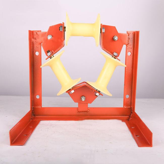 Ring Cable Pay-off Pulley Nylon Wheel Aluminum Pulley Roller Electric Power Tool