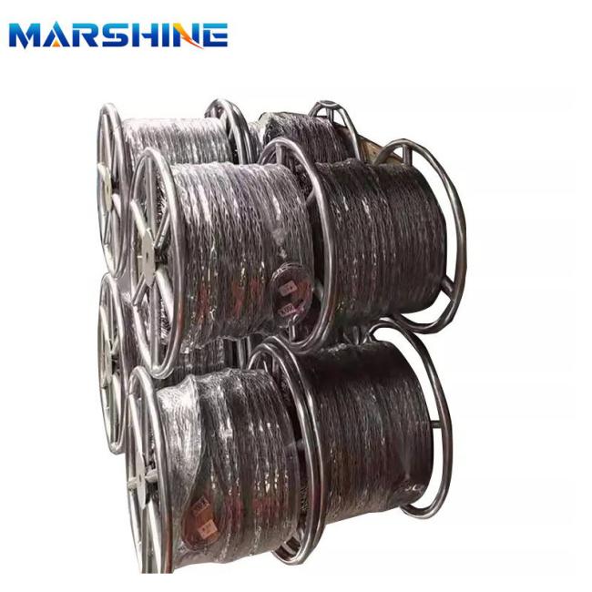 Anti Twist Braid Rope Wire Rope Construction Electro Galvanized Steel Wire Rope