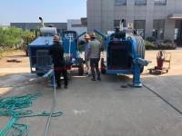 China Bullwheel Hydraulic Cable Puller Tensioner Stringing Machine for sale