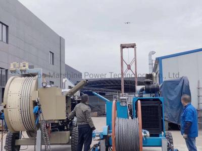 China Hydraulic Cable Tensioner Wire Tension Device For Overhead Line Cable Stringing for sale