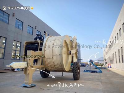 Cina Apparecchiature per il cablaggio di cavi pesanti Strumenti da costruzione Trasmissione aerea a tensione idraulica in vendita
