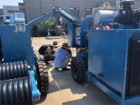 China Convenient 40Kn Stringing Hydraulic Cable Tensioner For Overhead Line Construction Tools for sale