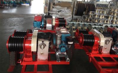 中国 工業用ケーブルを引くための5トンのワイヤを引くウィッチ機 販売のため