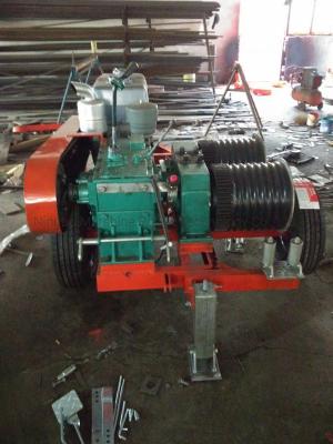 中国 工業用ケーブルを引くための5トンのワイヤを引くウィッチ機 販売のため