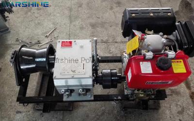 China Máquina de puxar cabos elétricos movida a gasolina à venda