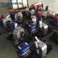 China 8Ton Manual Wire Cable Pulling Winch Single Drum For Stringing for sale