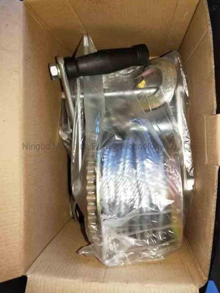 Quality Hand Winch And Trailer On Small Boat With Wire Rope Manual Winch for sale