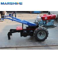 China Explosion-Proof Diesel Engine Double Drum Hand Tractor Winch Walking Tractor Machine for sale