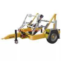 China Mechanical Wire Spool Cable Drum Trailer For Hauling Pulling Lifting for sale