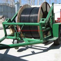 China Mechanical Wire Spool Cable Drum Trailer For Hauling Pulling Lifting for sale