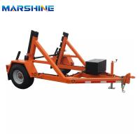 Quality 12T Mechanical Utility Reel Cable Drum Trailer 800MM-2100MM for sale