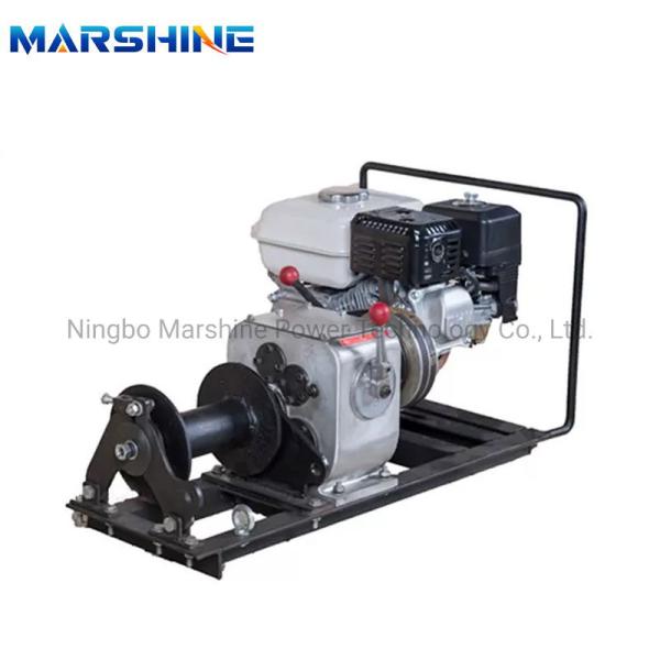 Quality 50KN Diesel Cable Pulling Winch ATV For Electric Hauling Conductor for sale