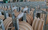 China 660mm Large Diameter Universal Stringing Block For Line Fittings for sale