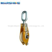 China MC Nylon Hoisting Pulley Tackle Cable Snatch Block Sheave Wire Pulling for sale