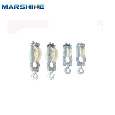 5kg US Aerial Cable Stringing Roller Hanging Type Sheave Block Electric Cable Pulley
