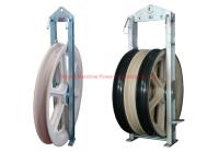 China OEM transmission Conductor Pulley Fiber Optic Stringing Blocks for sale
