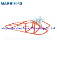 China Stringing Equipment Cradle Reel Elevators For Pilot Wire Cradle Reel Stand for sale