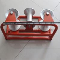 China Anti-Static Telecom Cable Guide Drum Roller Grounding Cable Pulley Block Corner Roller for sale
