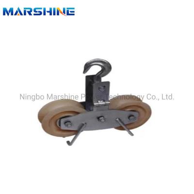 China Line Fittings Stringing Equipment Tandem Sheave For Stringing Block Cable Pulling Tools for sale
