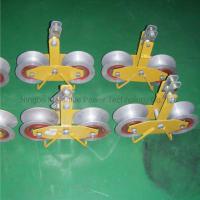 China Line Fittings Stringing Equipment Tandem Sheave For Stringing Block Cable Pulling Tools for sale