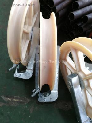 China Single-Wheel  Or Three-Wheel  Block With Ground Wheel Helicopter  Block For Lifting Large Diameter Pulley for sale