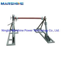 China 5 Ton Mechanical Jack Cable Drum Stand Elevator for Cable Tools for sale