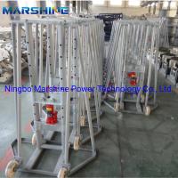 China 5 Ton Mechanical Jack Cable Drum Stand Elevator for Cable Tools for sale