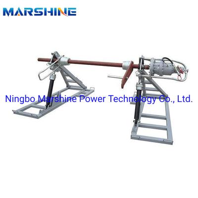 Cina 80 supporto integrato per bobine di cavi a velocità di linea con coppia di 1000 Kn e freno a tensione a disco in vendita