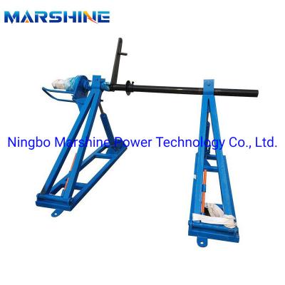 Cina 80 supporto integrato per bobine di cavi a velocità di linea con coppia di 1000 Kn e freno a tensione a disco in vendita