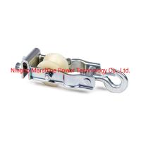 China Electric Cable Pulley Nylon Aluminum Sheave Cable Roller Conductor Stringing Blocks for sale