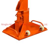 China Adjustable Lifting Hydraulic Cable Drum Jack Rack Stand 200kn for sale