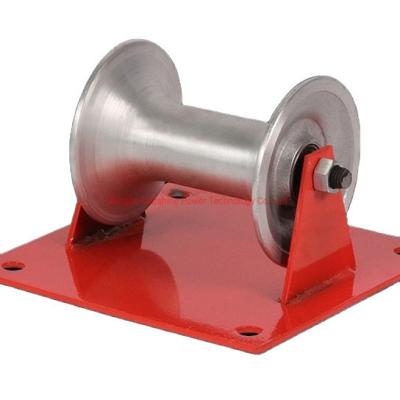 China CCC Certified Nylon Cast Aluminum Cable Roller with High Load Capacity for sale