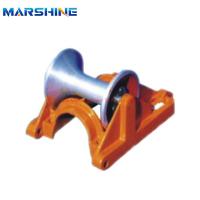 China Cable Pulling Equipment Cable Laying Roller Trestle Ground Cable Roller for sale