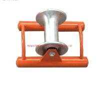 China Cable Pulling Equipment Cable Laying Roller Trestle Ground Cable Roller for sale