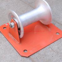 China Cable Pulling Equipment Cable Laying Roller Trestle Ground Cable Roller for sale