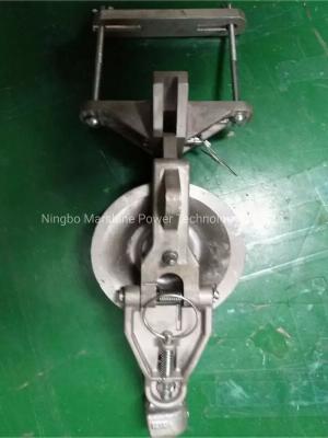 Cina Blocco di stringa universale per saldatura Cavo di alimentazione 99-175 mm Blocco di puleggia a fascia di alluminio in vendita
