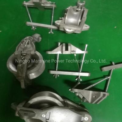 Cina Blocco di stringa universale per saldatura Cavo di alimentazione 99-175 mm Blocco di puleggia a fascia di alluminio in vendita