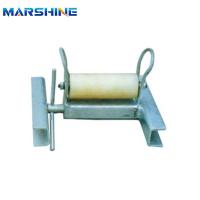 China Electric Cable Guide Pulley Single Wheel Cable Roller Opening Protection Roller for sale