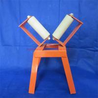 China Galvanized Triple Cable Pulling Rollers with Anti-Static and Oxygenation Properties for sale