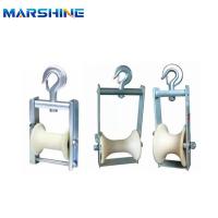 China Conductor Electric Cable Roller Sheave Block For Aerial Cable Stringing for sale