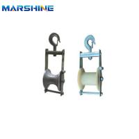 China Conductor Electric Cable Roller Sheave Block For Aerial Cable Stringing for sale