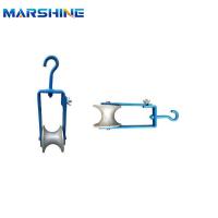 China Conductor Electric Cable Roller Sheave Block For Aerial Cable Stringing for sale
