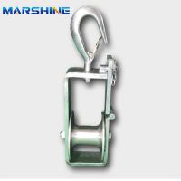 China Conductor Electric Cable Roller Sheave Block For Aerial Cable Stringing for sale